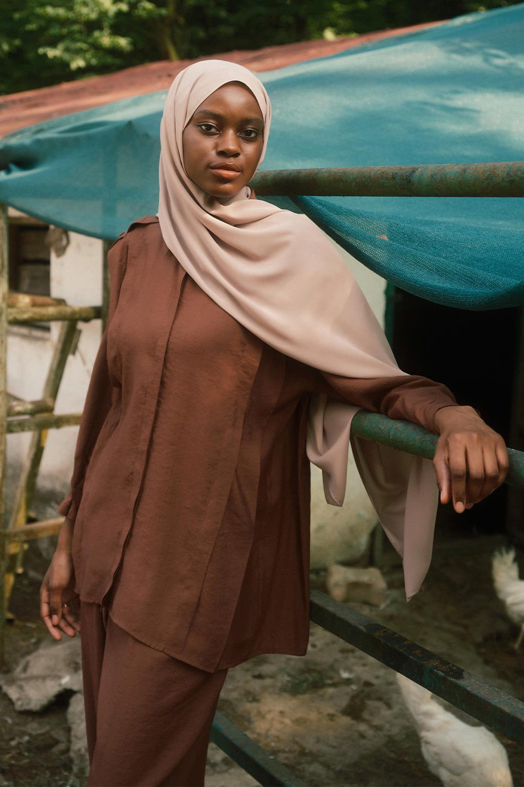 Daily Crepe Shawl Cappuccino – Kadriye Baştürk Global